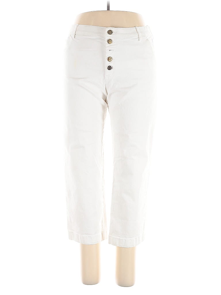 Lilly Pulitzer White Jeans Size 14 - 73% off | ThredUp