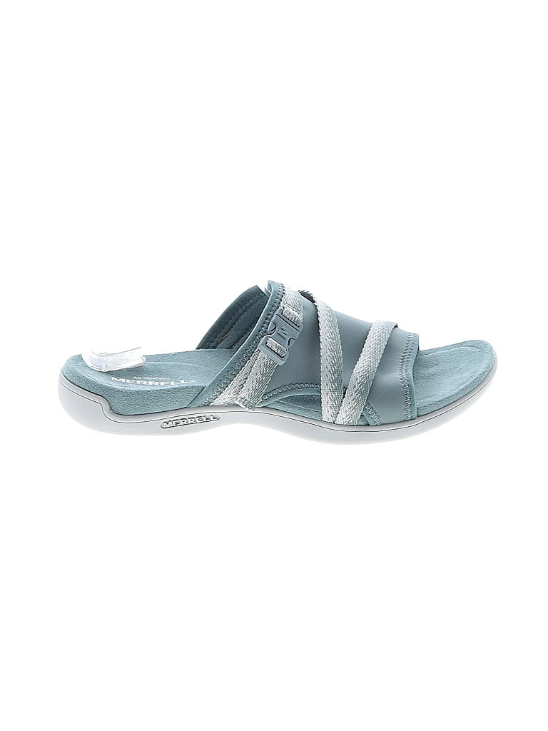 Merrell Blue Teal Sandals Size 8 - 57% off | ThredUp