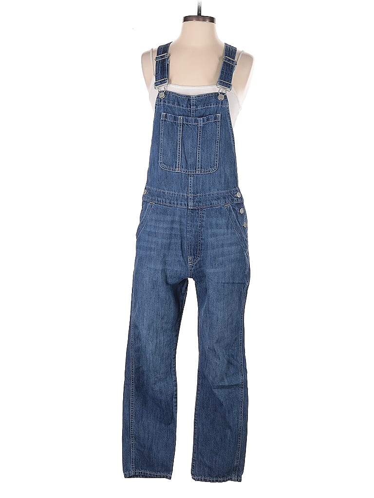 Gap 100% Cotton Blue Overalls Size S - 52% off | ThredUp