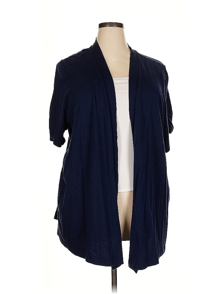 Catherines Blue Cardigan Size 3X - 62% off | ThredUp