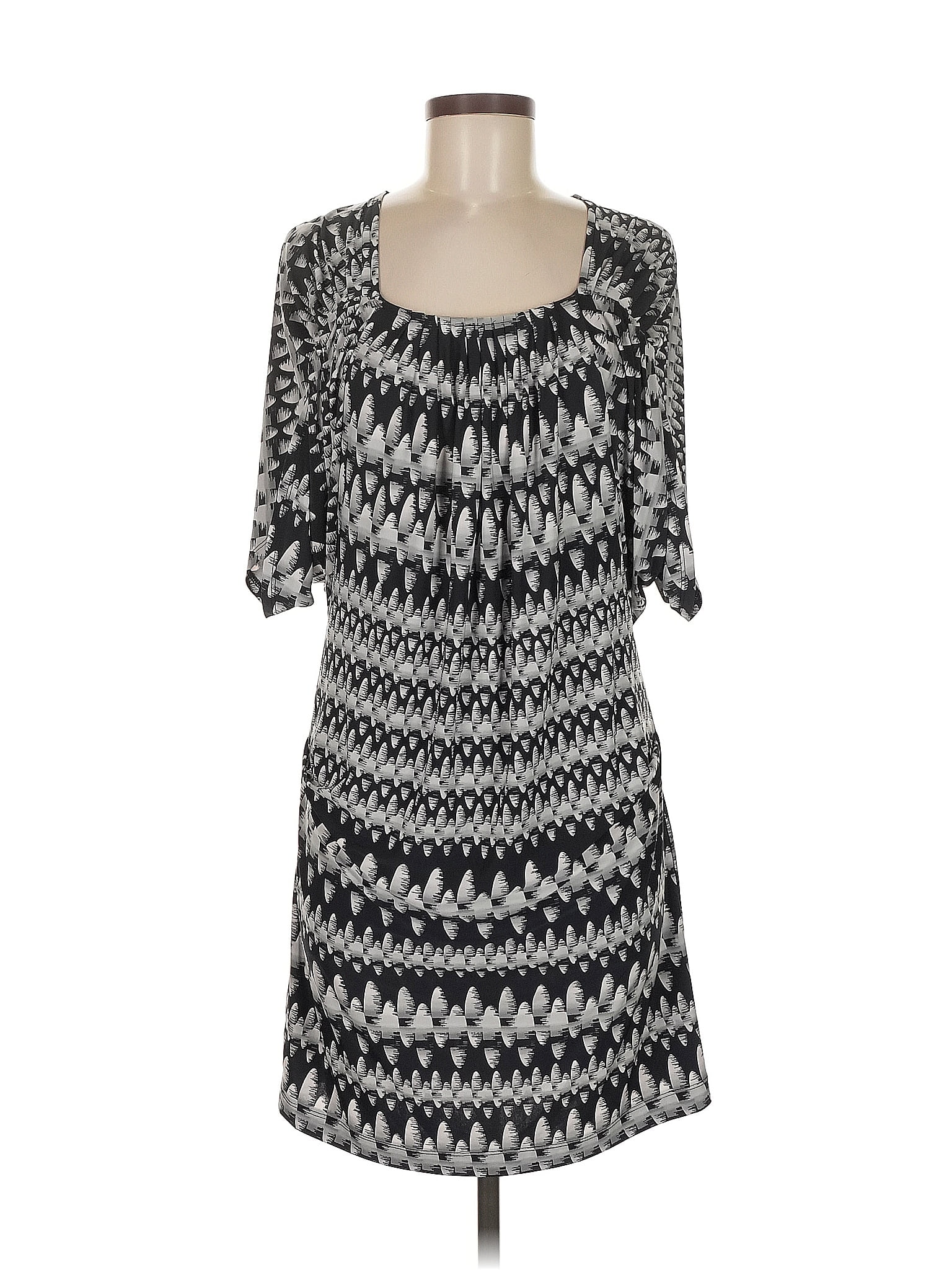 BCBGeneration Women Gray Casual Dress M | eBay