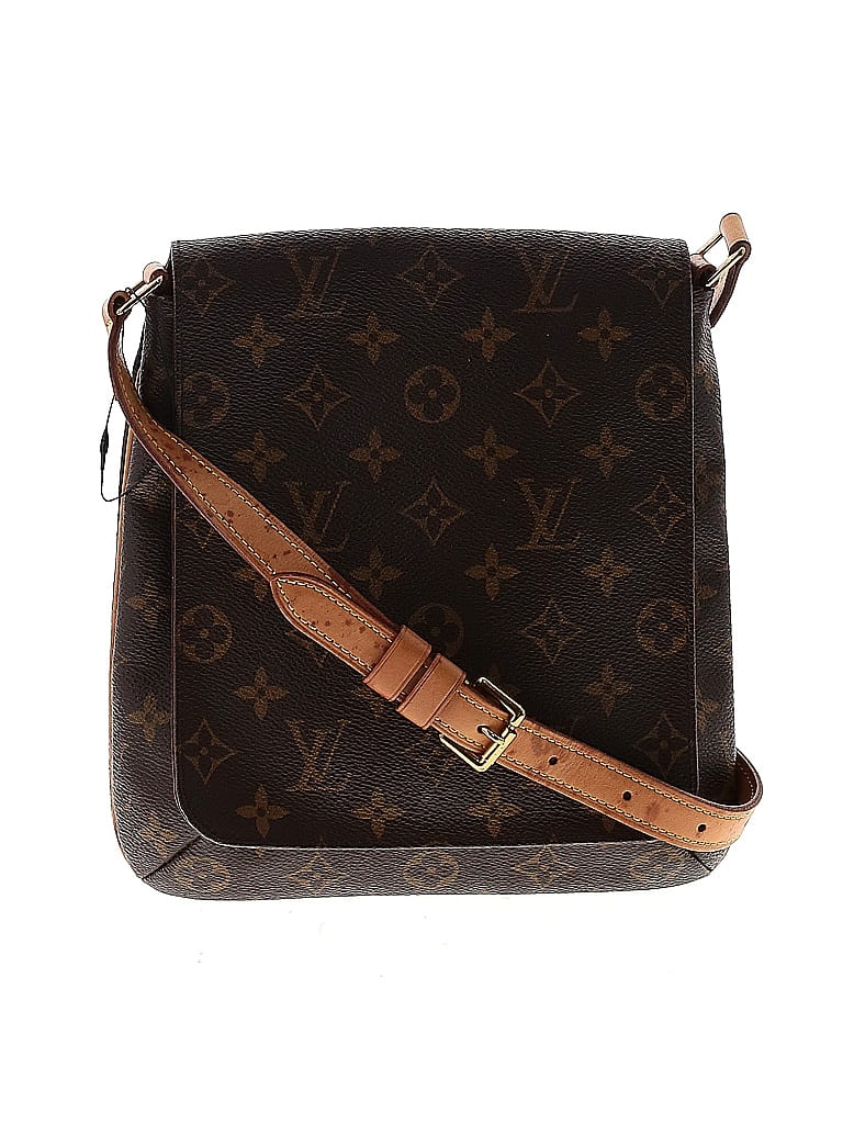 Louis Vuitton 100% Coated Canvas Brown Vintage Coated Canvas Monogram Musette Salsa One size ...