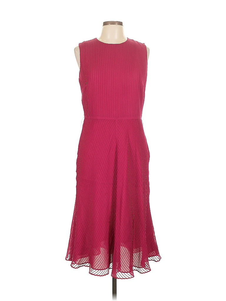 Talbots Solid Burgundy Cocktail Dress Size 12 - 78% off | ThredUp