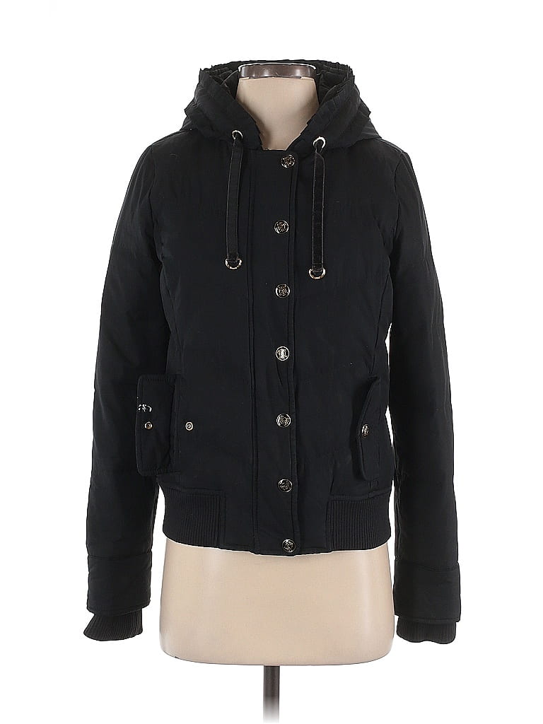 Juicy Couture 100% Polyester Black Jacket Size S - 72% off | ThredUp
