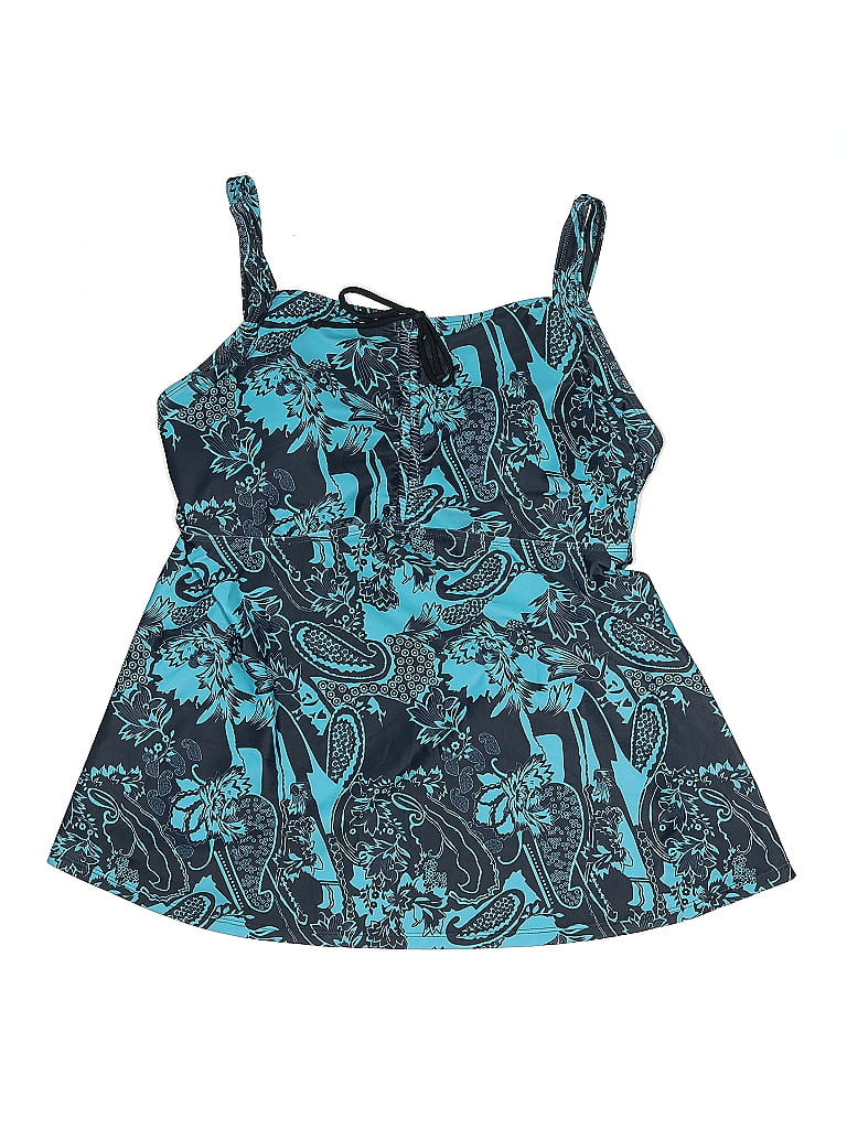 Anna Teal Swimsuit Top Size 18 - 0% off | ThredUp