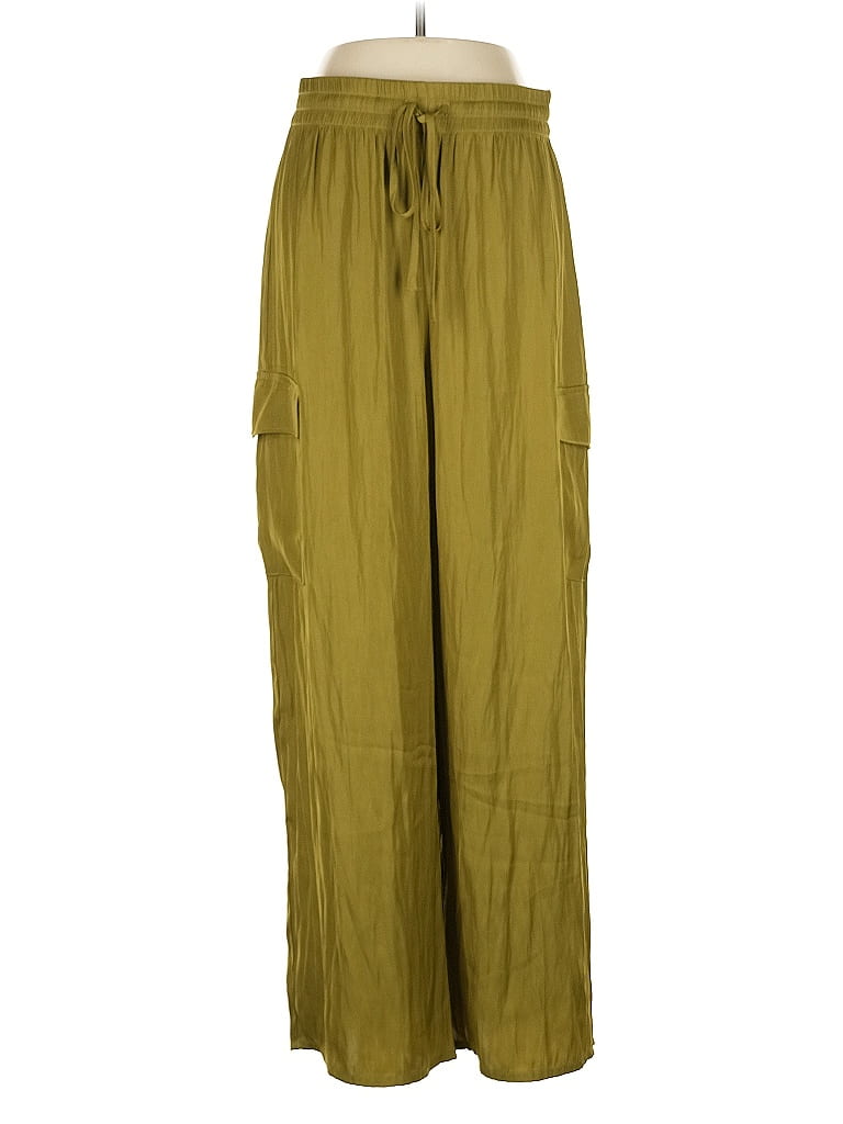 RZ Rachel Zoe 100% Polyester Green Cargo Pants Size M - 69% off | ThredUp