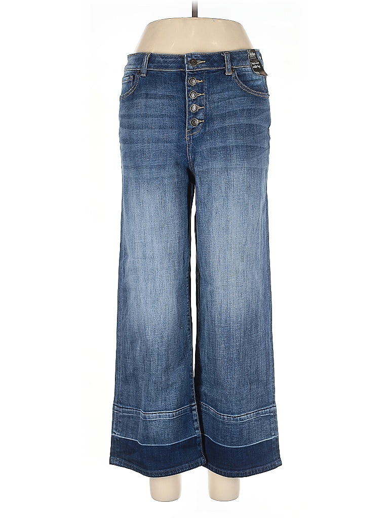 Soho JEANS NEW YORK & COMPANY Blue Jeans Size 10 - 69% off | ThredUp