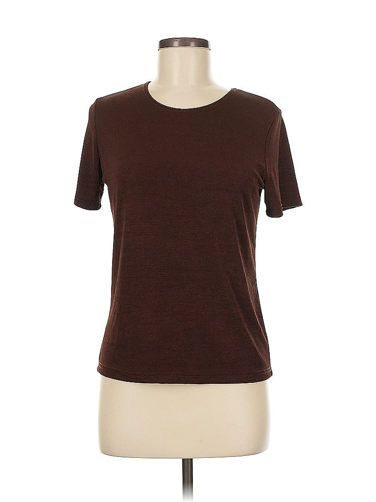 Western Connection Brown Brown Basic Short Sleeve Tee Size M - 18% off ...
