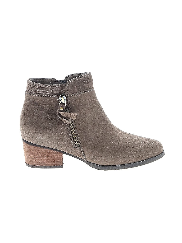 Blondo Gray Brown Ankle Boots Size 7 - 68% off | ThredUp