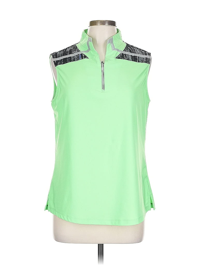 Jamie Sadock Green Active Tank Size L - 20% off | ThredUp