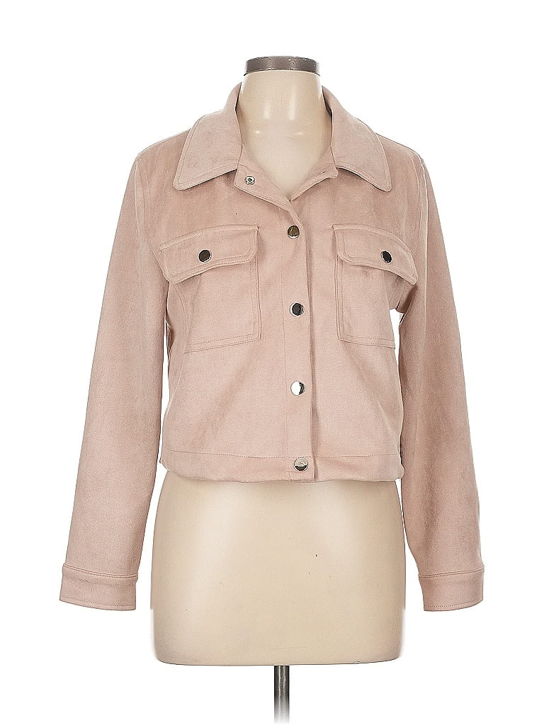 1 Sunset Lane Tan Jacket Size L - 62% off | ThredUp