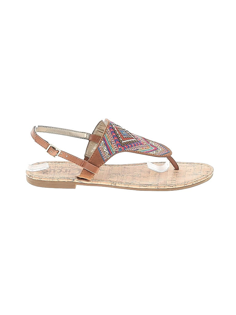 Circus Tropical Tan Brown Sandals Size 7 1/2 - 52% off | ThredUp