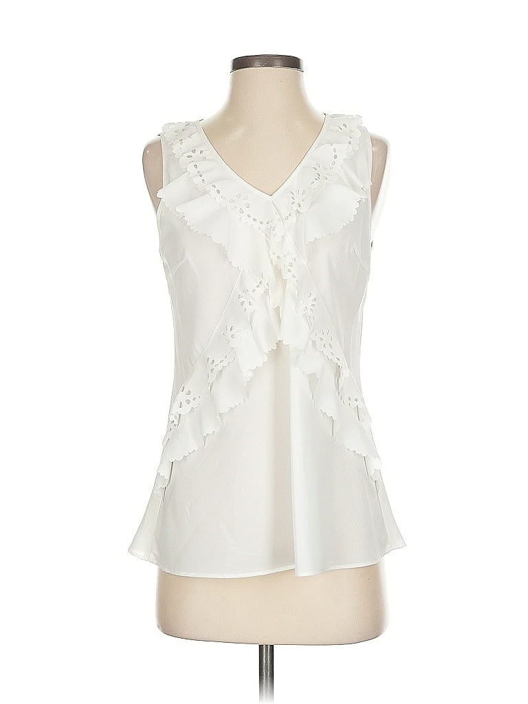 Spense Ivory Sleeveless Blouse Size S - 64% off | ThredUp