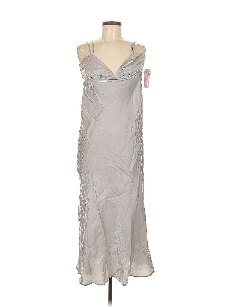 Wild Fable Gray Cocktail Dress Size M - -5% off | ThredUp