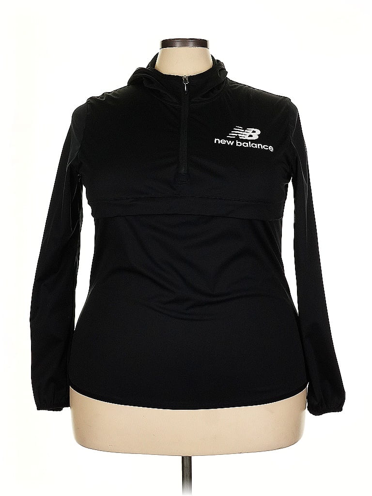 New Balance Black Pullover Sweater Size 2X - 60% off | ThredUp