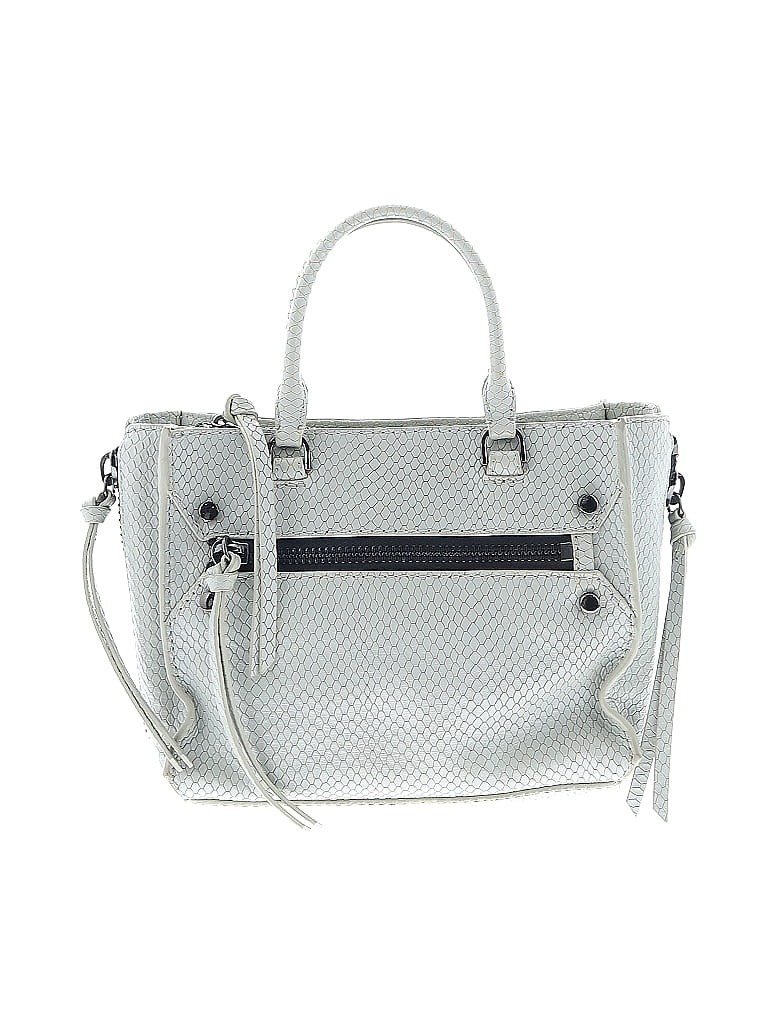 Botkier Animal Print White Gray Leather Satchel One size - 75% off ...