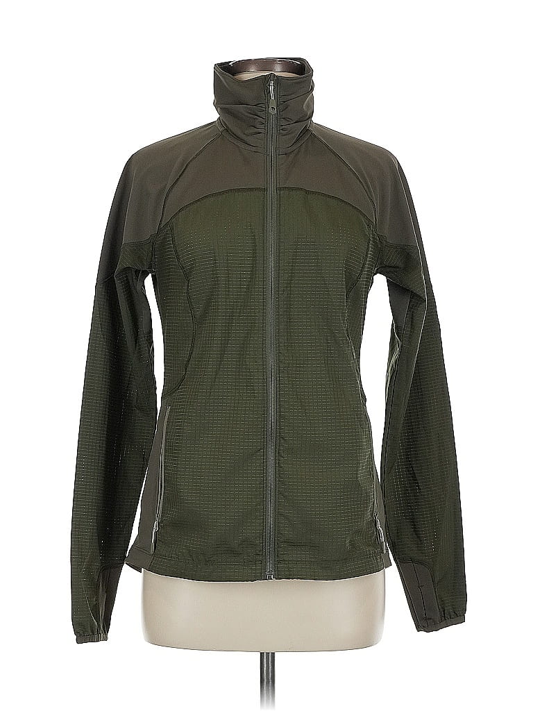 Mountain Hardwear 100% Polyester Green Track Jacket Size M - 68% off ...