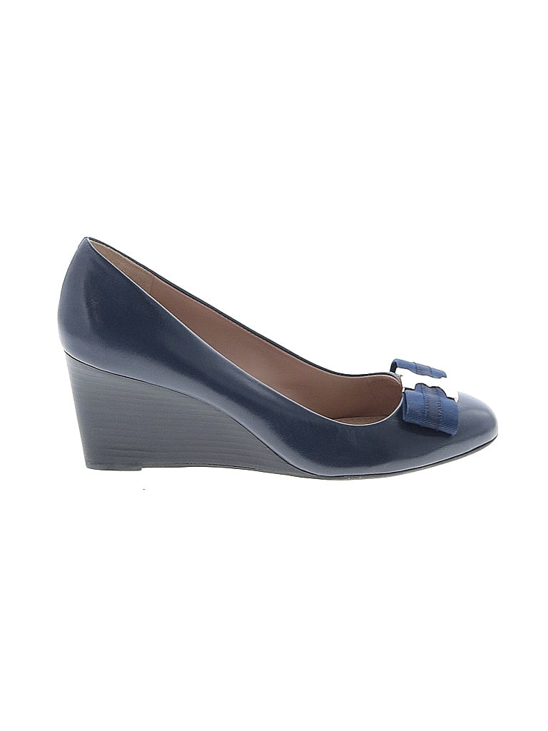 Tory Burch Blue Wedges Size 8 1/2 - 71% off | ThredUp