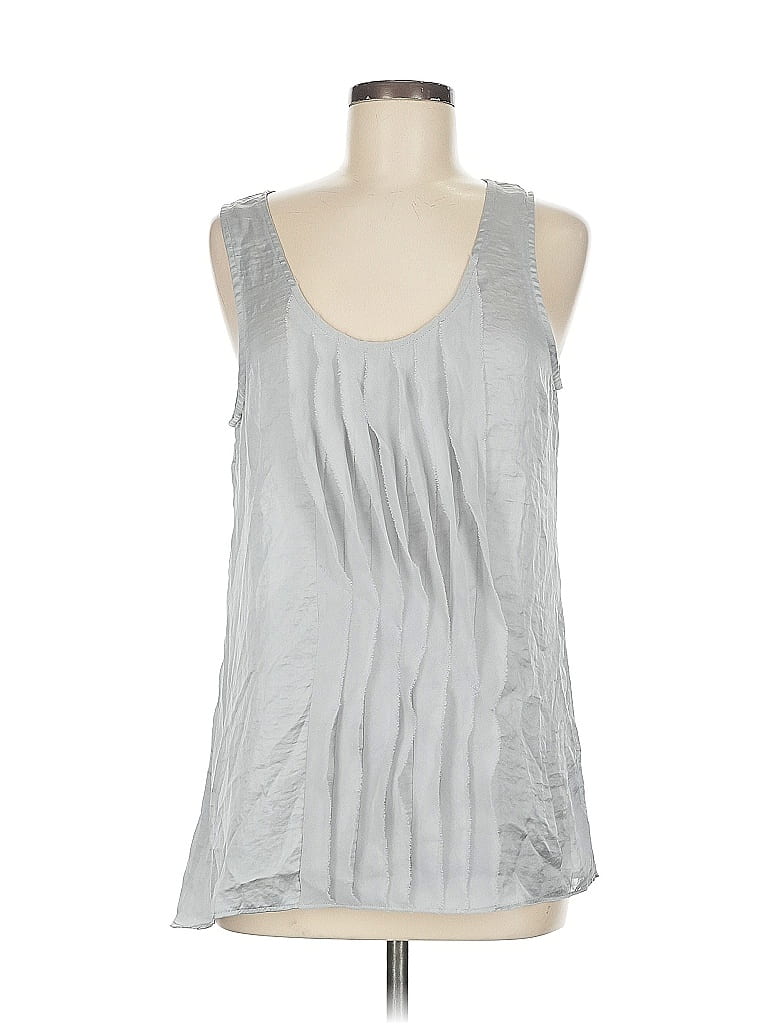 Gap Silver Tank Top Size M - 48% off | ThredUp