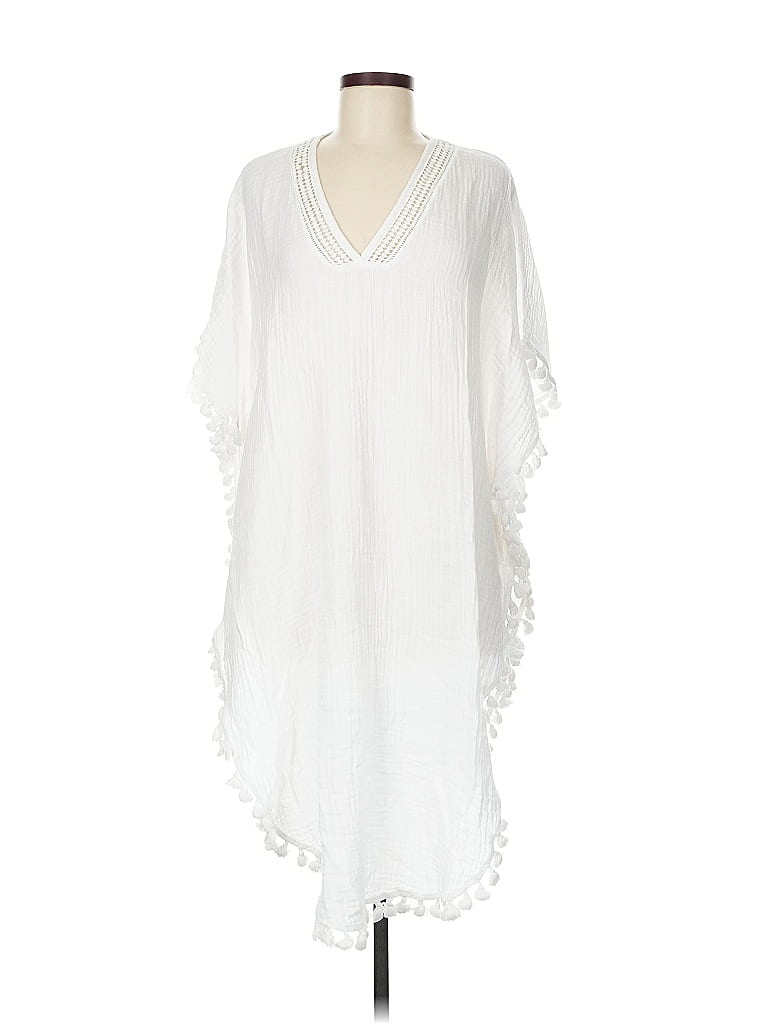 Michael Stars White Casual Dress Size M - 60% off | ThredUp