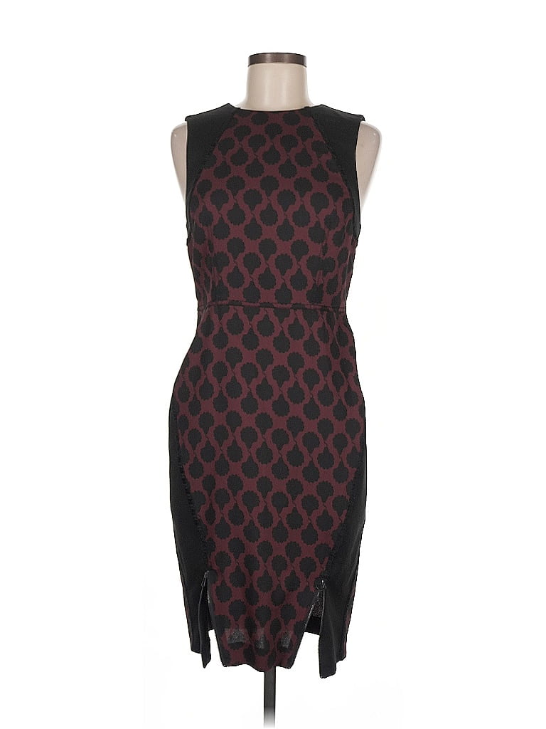 RACHEL Rachel Roy Graphic Burgundy Cocktail Dress Size 6 - 63% off ...