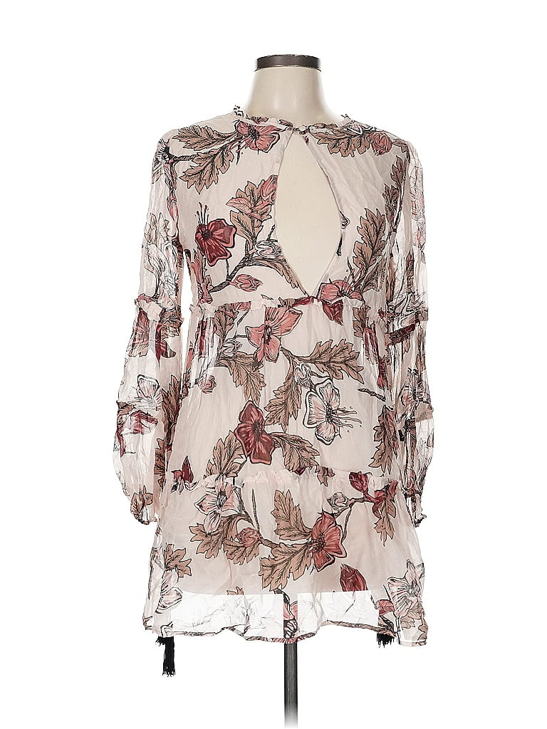 For Love & Lemons Ivory Long Sleeve Blouse Size M - 75% off | ThredUp
