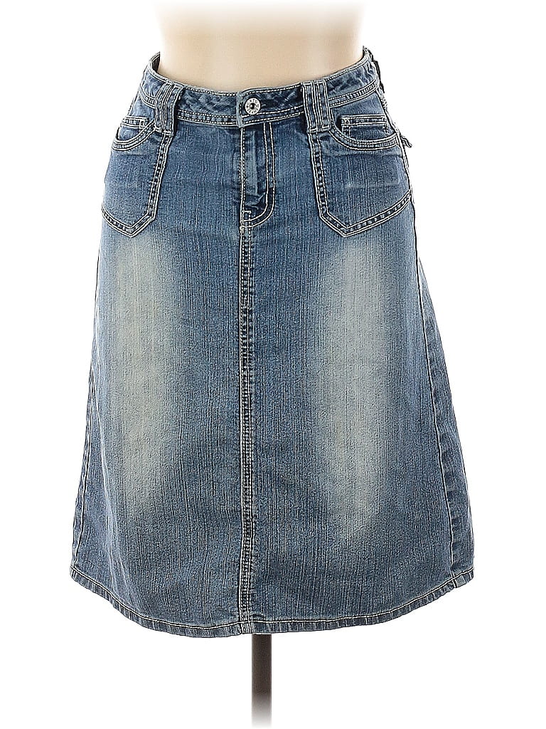 Cato Blue Denim Skirt Size 14 - 37% off | ThredUp