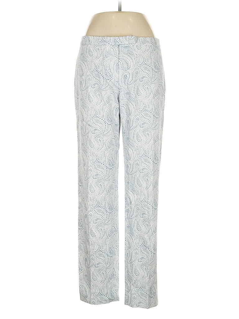Peserico Paisley Blue Casual Pants Size 8 - 72% off | ThredUp