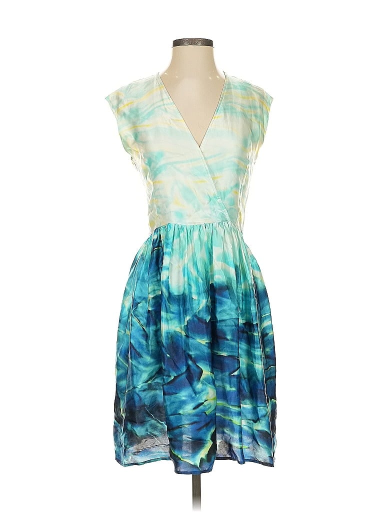 Axara Paris Tropical Blue Cocktail Dress Size EU 36 / US 6 - 68% off ...