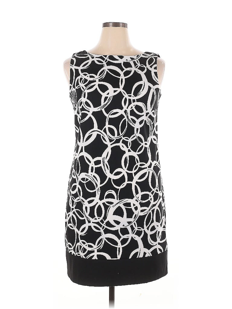 AB Studio Graphic Black Cocktail Dress Size 14 - 31% off | ThredUp
