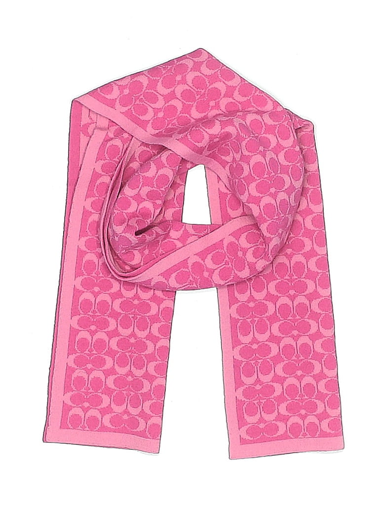 Coach Pink Scarf One size - 69% off | ThredUp