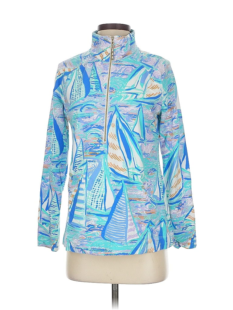 Lilly Pulitzer Blue Long Sleeve Turtleneck Size S - 60% off | ThredUp