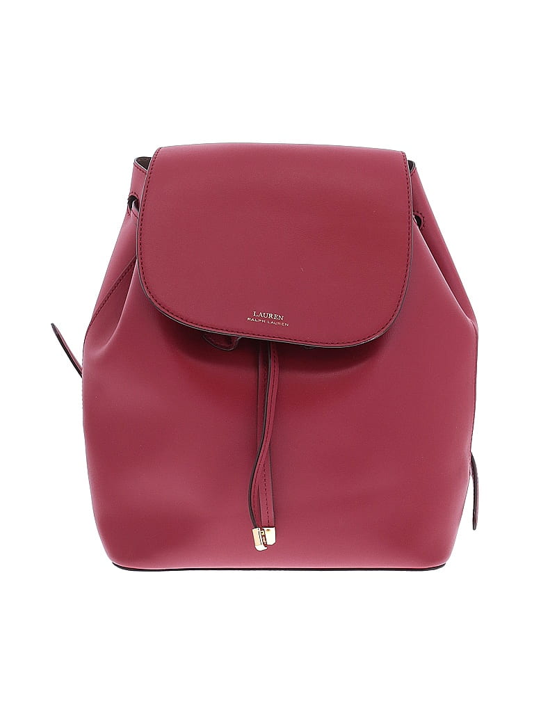 Lauren by Ralph Lauren Burgundy Red Backpack One size - 57% off | ThredUp
