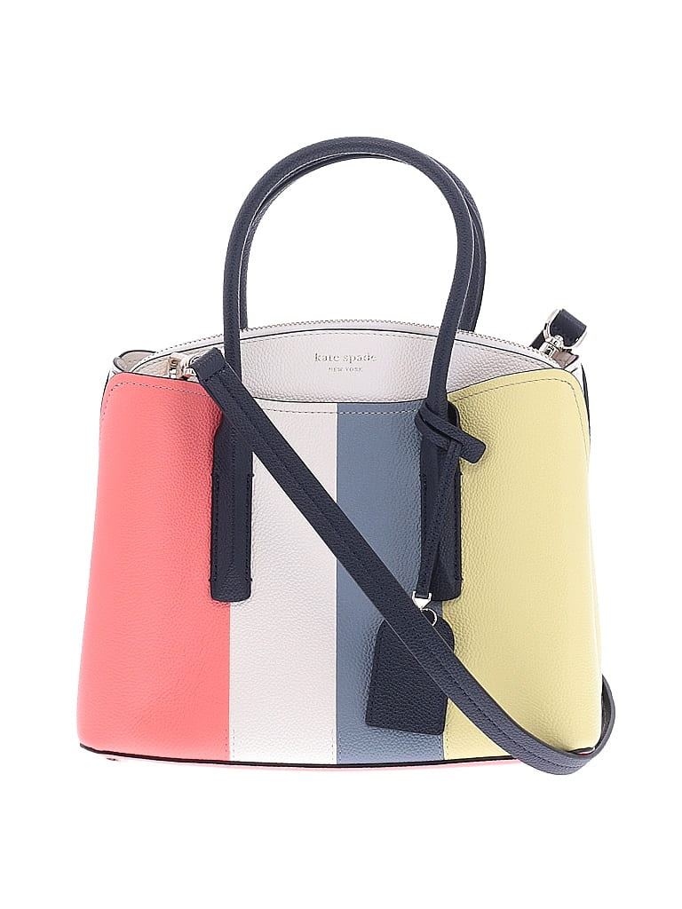 Kate Spade New York Color Block Yellow Blue Satchel One size - 72% off ...