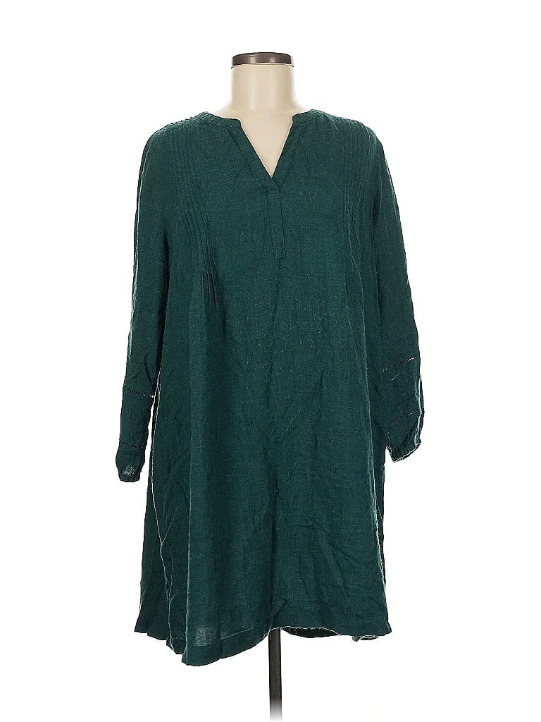 J.Jill Green Casual Dress Size M (petite) - 74% off | ThredUp