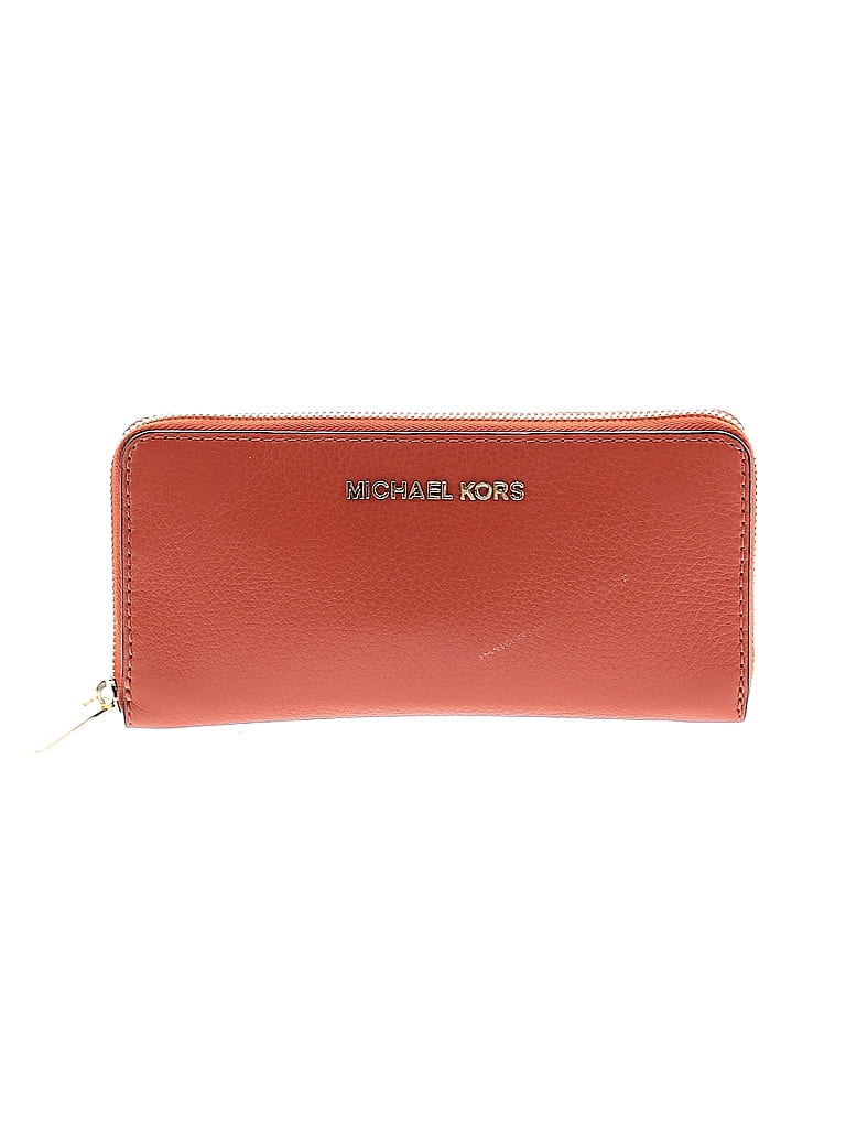 MICHAEL Michael Kors Orange Wallet One size - 60% off | ThredUp