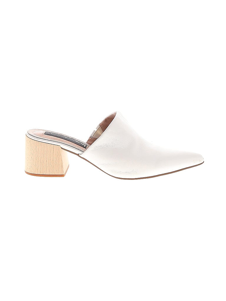 Steve Madden Ivory White Mule/Clog Size 7 1/2 - 60% off | ThredUp