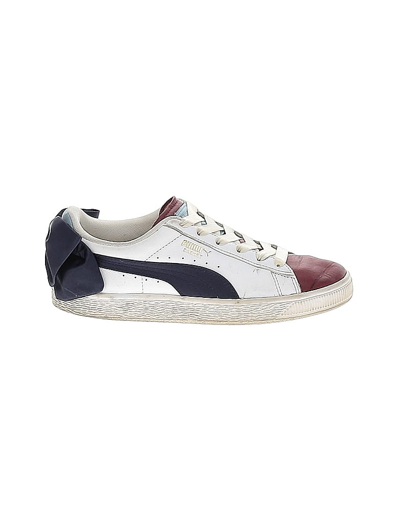 Puma Color Block White Ivory Sneakers Size 7 1/2 - 42% off | ThredUp