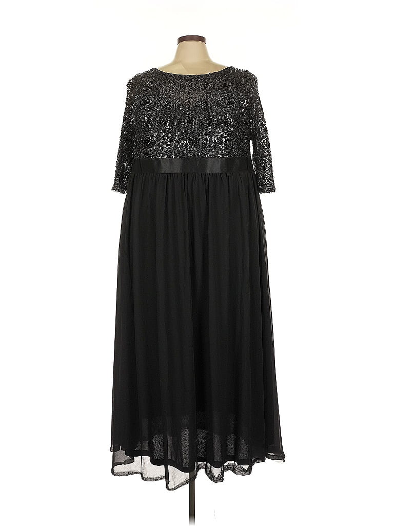 Ever Pretty 100% Polyester Black Cocktail Dress Size 26 - 44% off | ThredUp