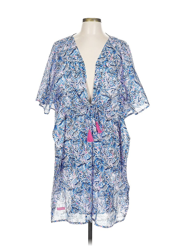 Simply Southern Blue Kimono Size L - 66% off | ThredUp
