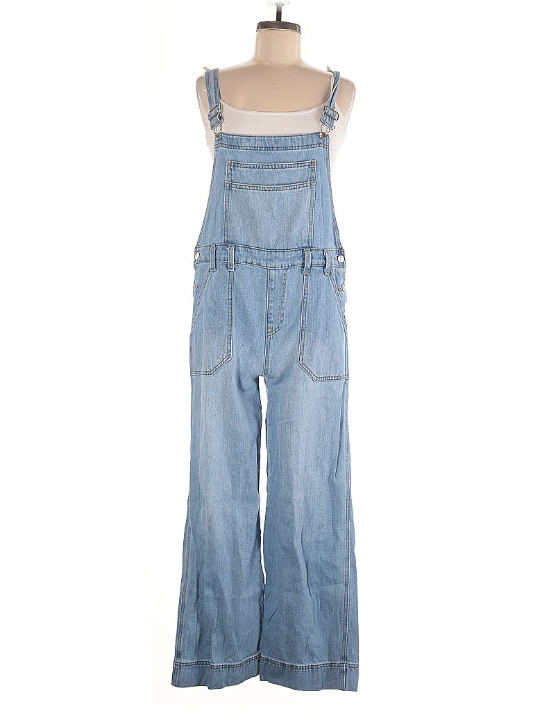 Universal Thread 100% Cotton Blue Overalls Size 6 - 12% off | ThredUp