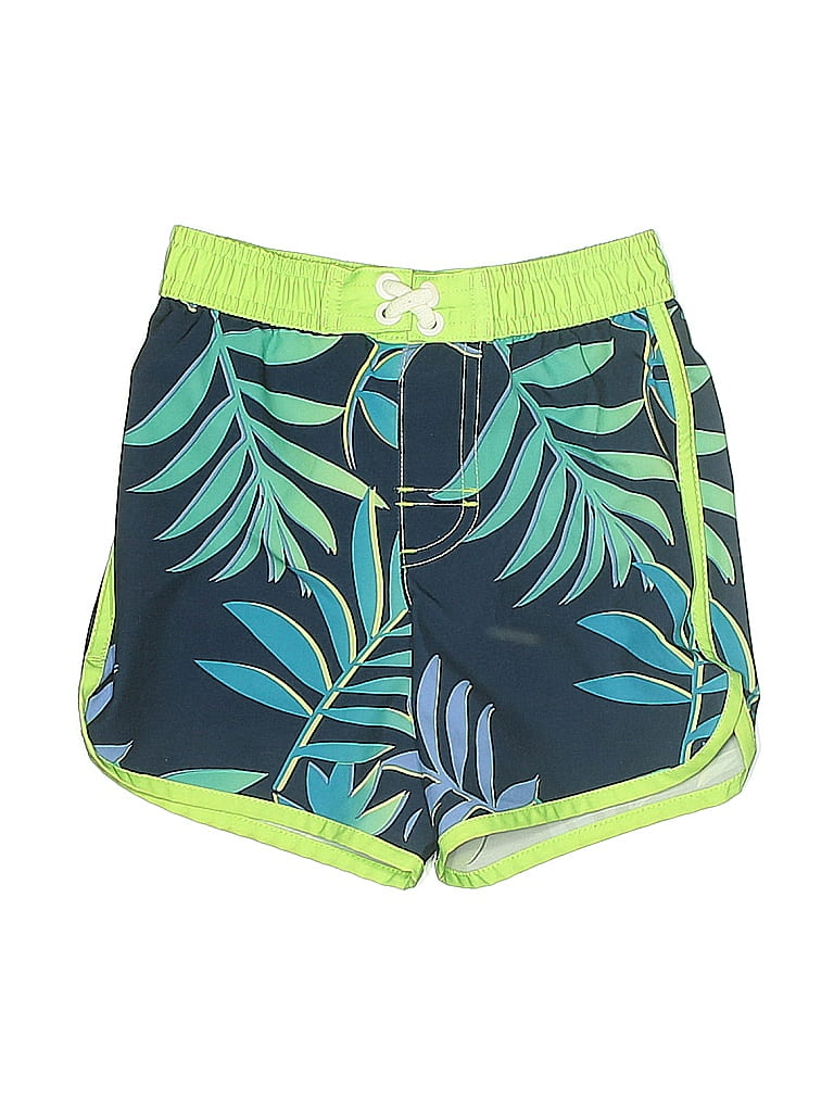 Wonder Nation Tropical Green Board Shorts Size 2T - -15% off | ThredUp