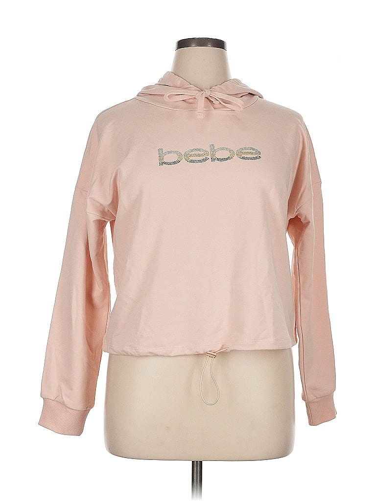 Bebe Pink Sweatshirt Size XL - 70% off | ThredUp