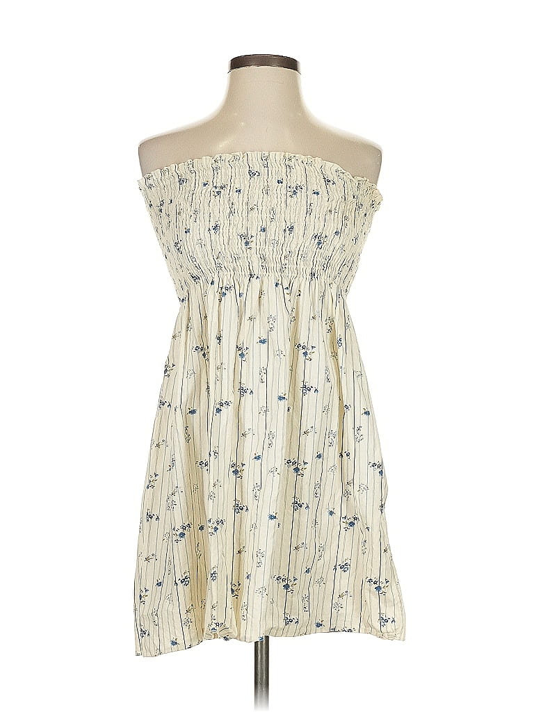 MPH Collection 100% Cotton Hearts Ivory Casual Dress Size S - 34% off ...