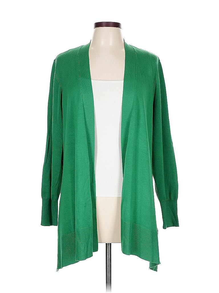 Chico's Green Cardigan Size L - 78% off | ThredUp