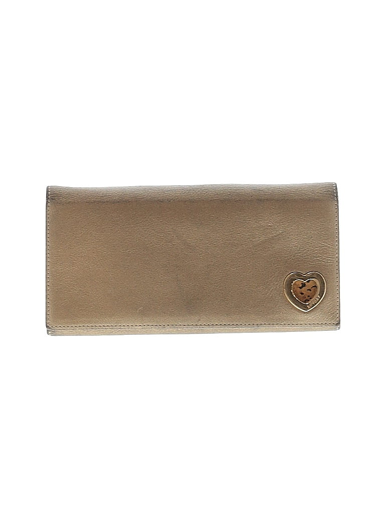 LOVCAT Paris 100% Leather Gold Tan Leather Wallet One size - 72% off ...