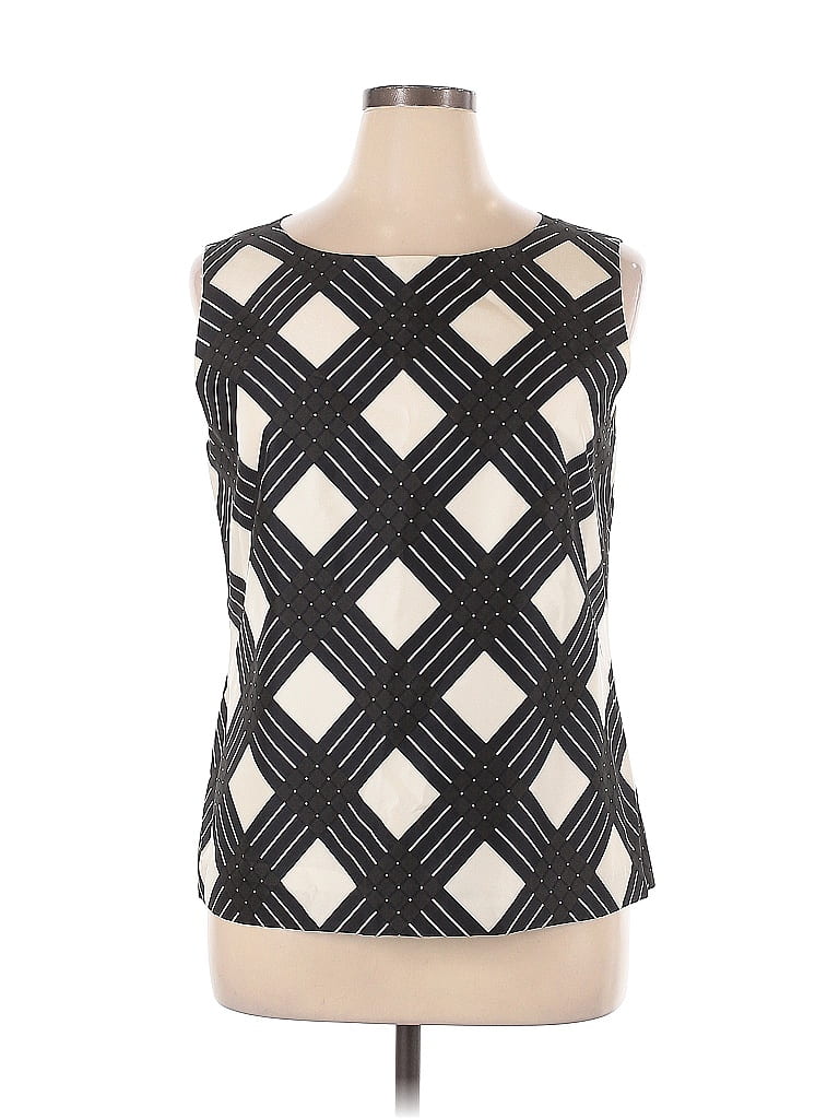 Talbots 100% Silk Argyle Black Cocktail Dress Size 16 - 77% off | ThredUp