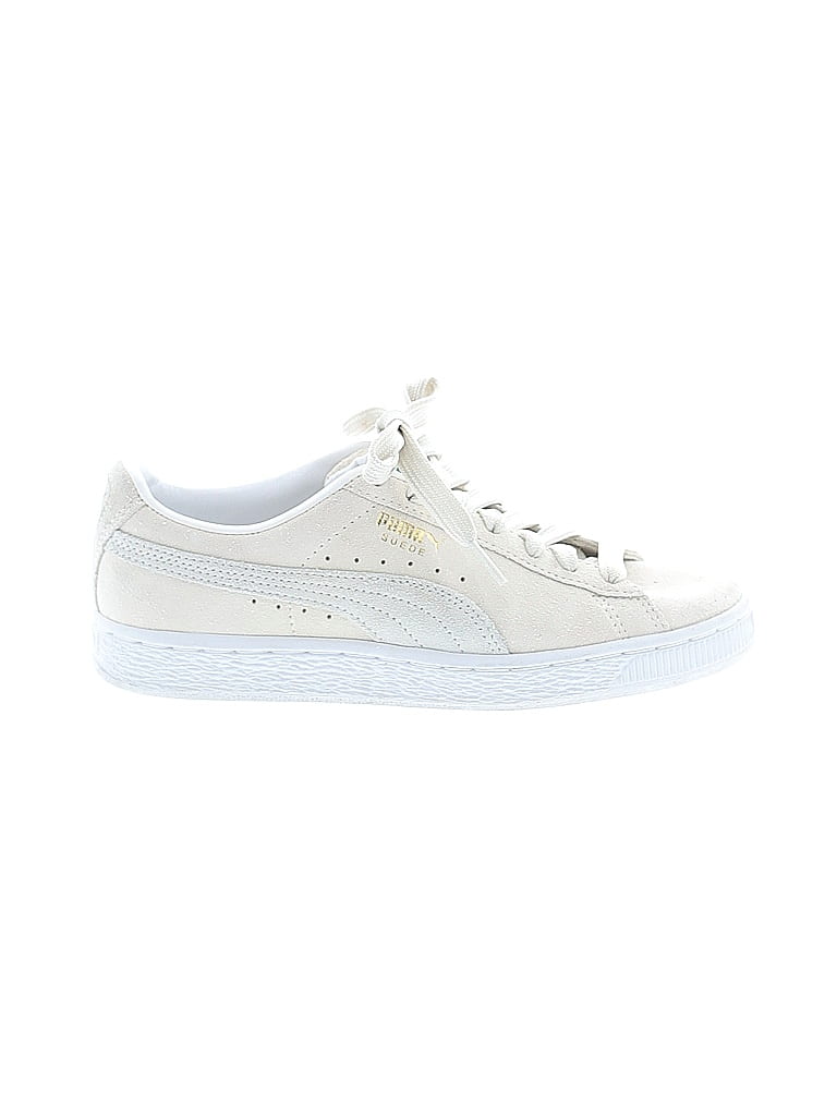 Puma White Sneakers Size 5 1/2 - 53% off | ThredUp