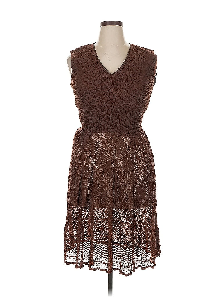 Rabbit Rabbit Rabbit Designs Brown Cocktail Dress Size 14 - 42% off ...