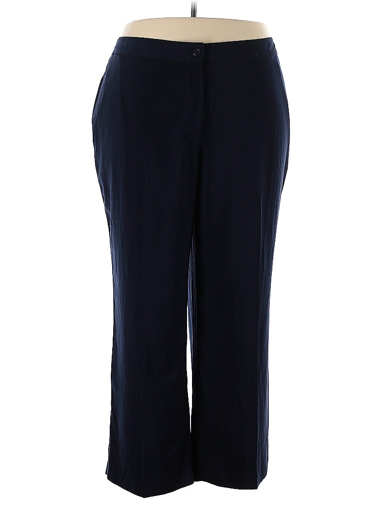 Susan Graver Blue Dress Pants Size 3X (petite) - 63% off | ThredUp